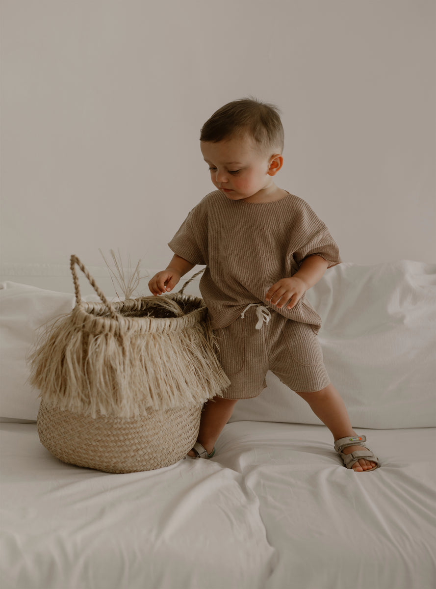 Zane Set Beige | Apples and Bananas – Apples And Bananas
